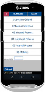 Mobile SAP Processes in Logistics - mobisys GmbH