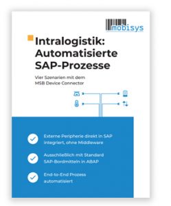 Automatisierte SAP-Prozesse mit dem MSB Device Connector